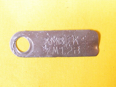 67 Shelby Mustang Cougar Power Steering Box Identification Tag SMB K | eBay