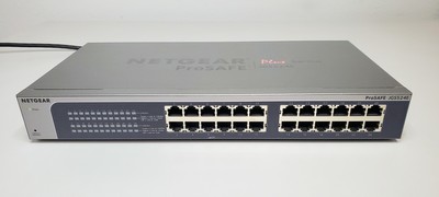 Netgear ProSafe 24 Port Gigabit Plus Switch P/N JGS524E v2 | eBay