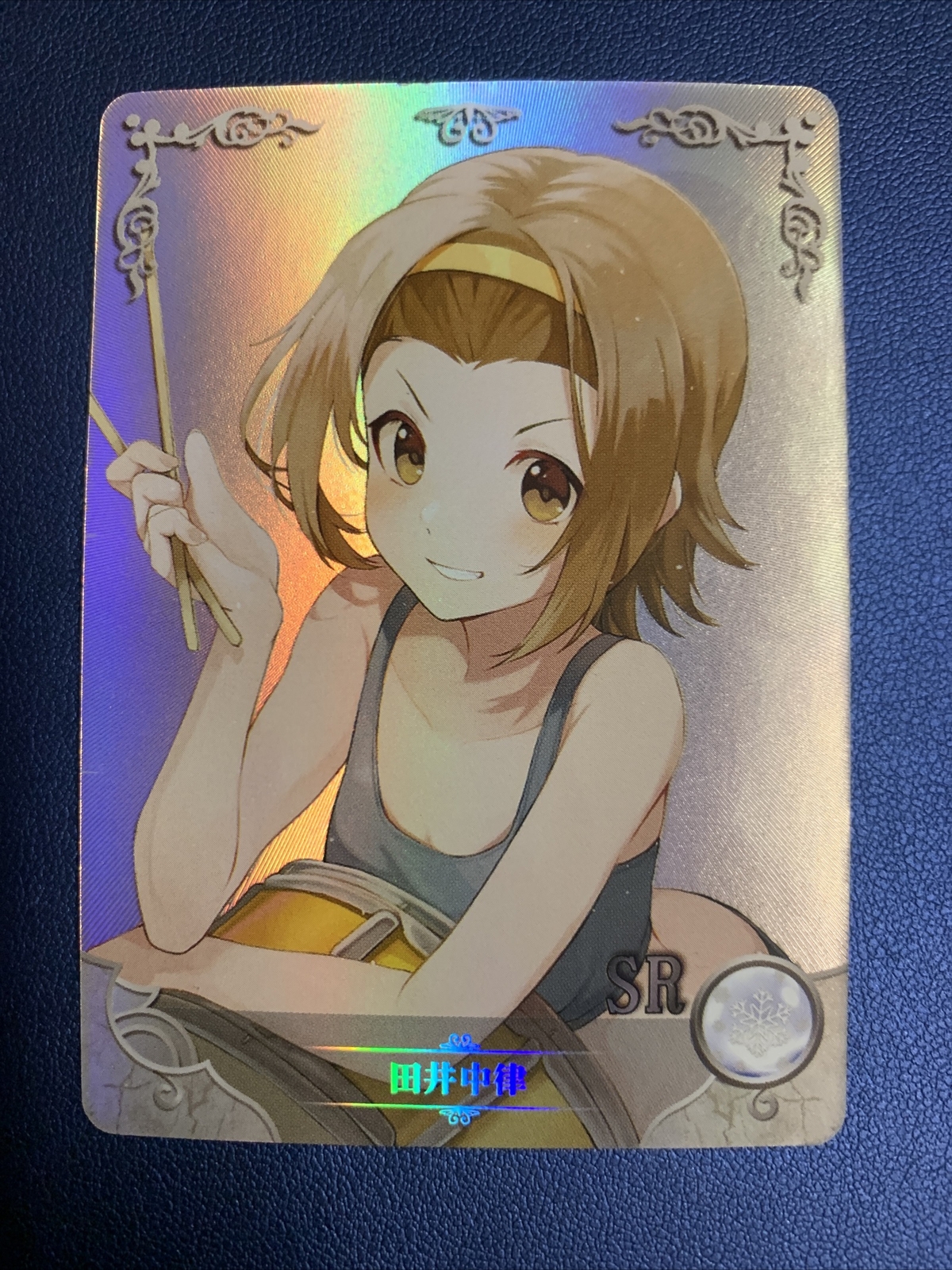 Ritsu Tainaka K-on! 102 Holo Foil SR Goddess Doujin TCG Anime Waifu ...