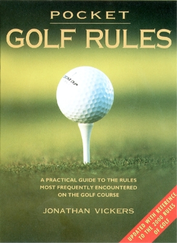 Jonathan Vickers Pocket Golf Rules (Poche) 9780007117192 | eBay