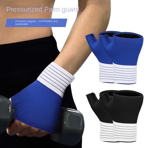 1Pair Wrist Guard Fitness Wristband Arthritis Sprain Band Carpal ...