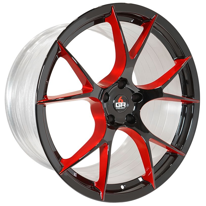 20" Project 6GR Ten Red Windows / Stainless Steel Wheels Camaro RS SS ...