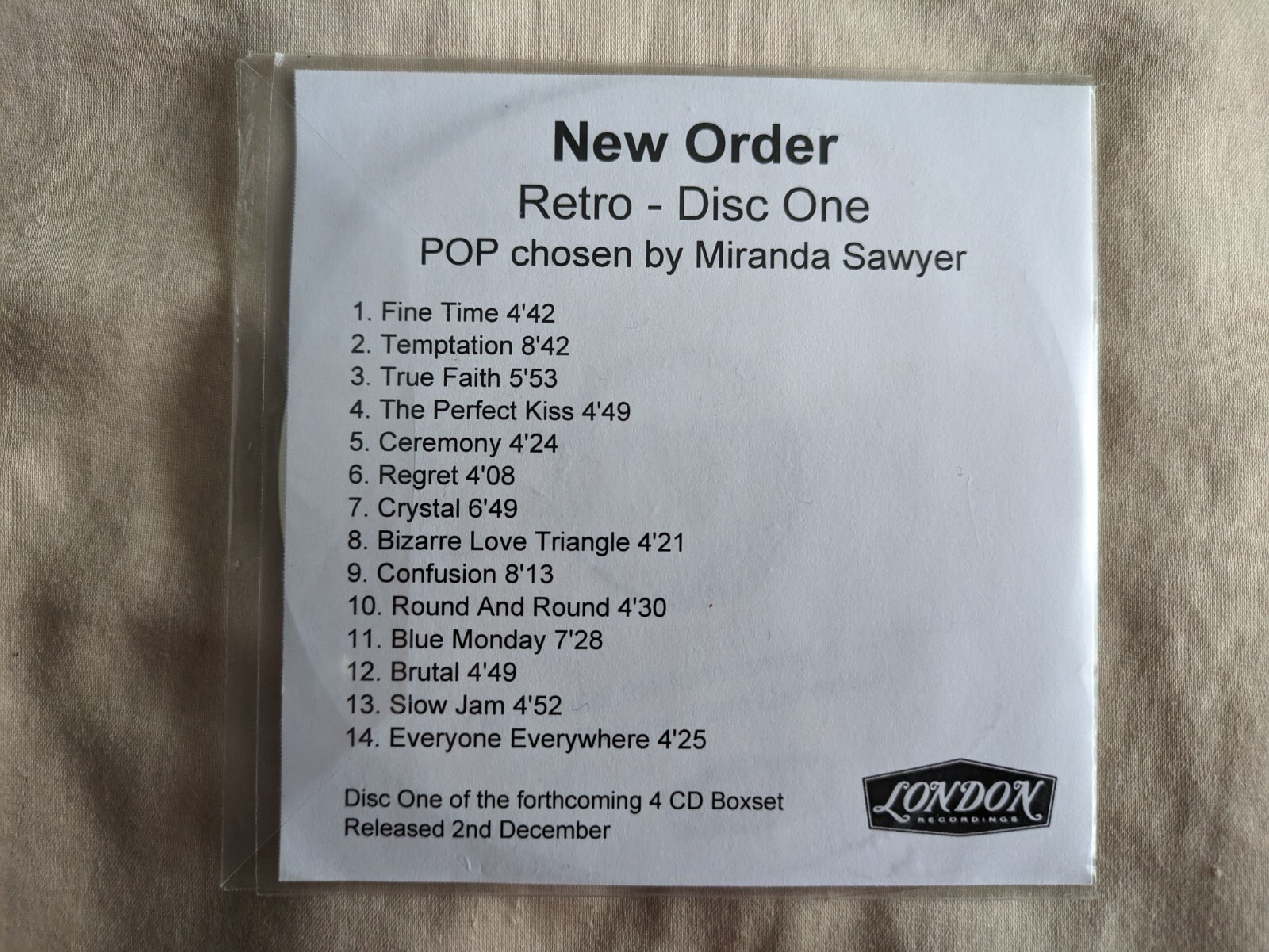 Retro+by+New+Order+%28CD%2C+2002%29 for sale online | eBay