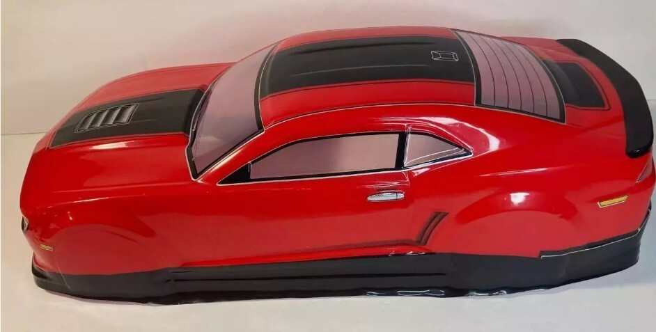 1:10 RC On Road Car PVC Body Shell Camaro Style lite Red 1/10 | eBay