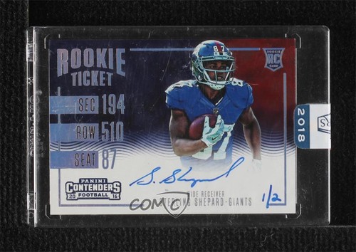 2018 Panini Honors Recollection Collection /2 Sterling Shepard Buyback ...