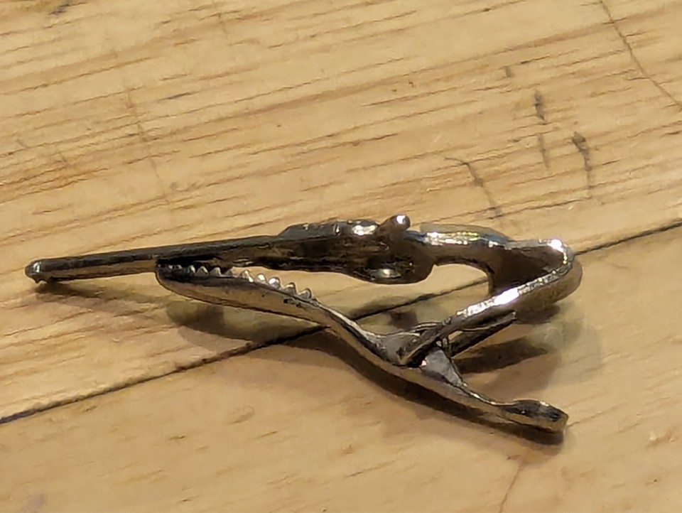 Vintage Cowboy Six Shooter Revolver Tie Bar (Clip) Gun Pistol | eBay