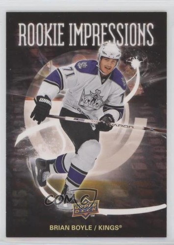 2008-09 Upper Deck Rookie Impressions Brian Boyle #RI16 RC | eBay