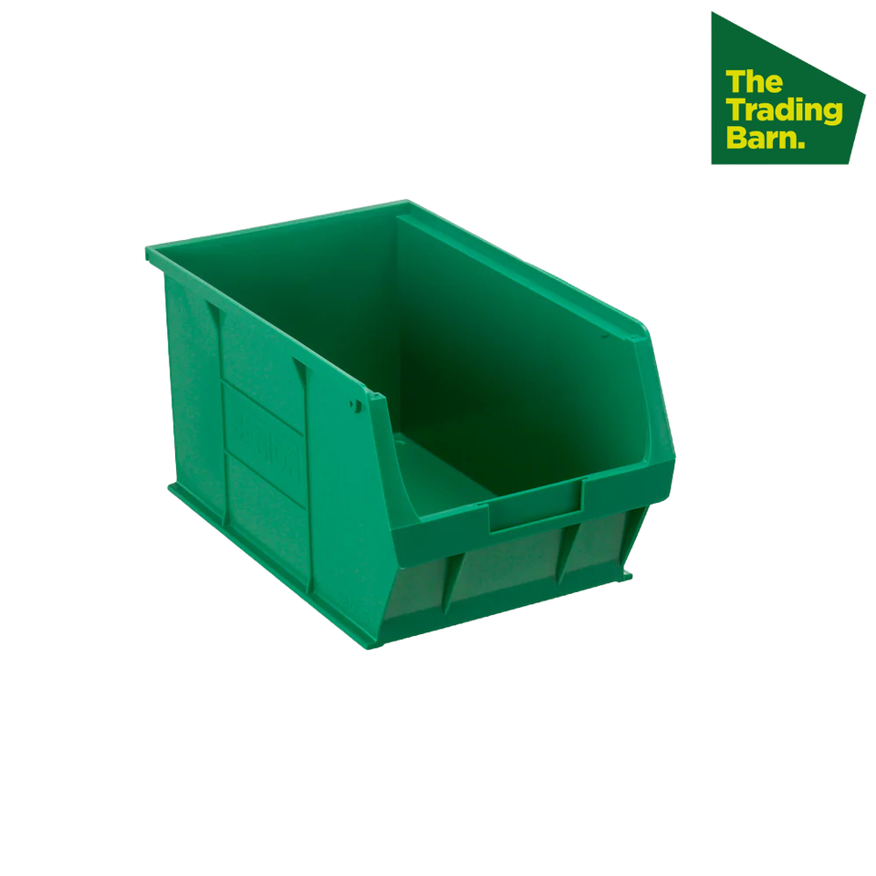 Green Plastic Parts Lin Bins Component Storage Boxes Picking Bin ...