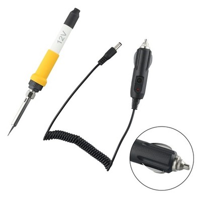 1 X Electric Soldering Iron Soldering Iron 12V 60W Ceramic Heating Core ...