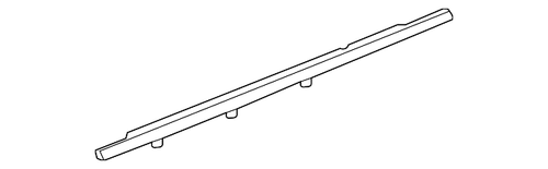 Genuine GM Rear Passenger Side Door Window Belt Reveal Molding 84126982 ...