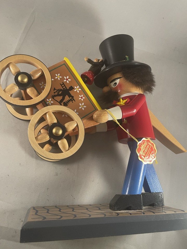 STEINBACH Nutcracker ORGAN GRINDER dancing Monkey Germany Music Box For ...