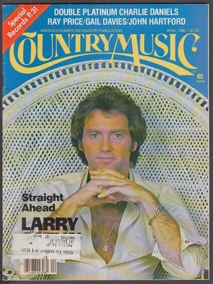 COUNTRY MUSIC Larry Gatlin Charlie Daniels Ray Price Gail Davies ++ 4 ...