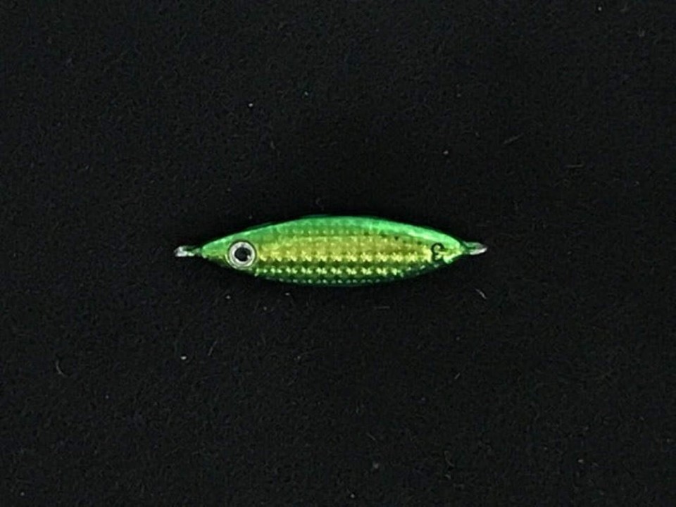 Zeake Metal Jig Z-Bit 2g ZG Green Gold | eBay