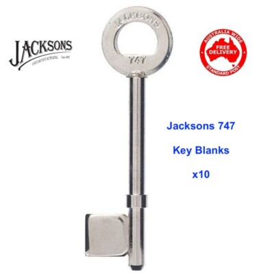JACKSONS 5 Lever Key Blanks x 10 -747 Mortise-Free Postage | eBay Australia