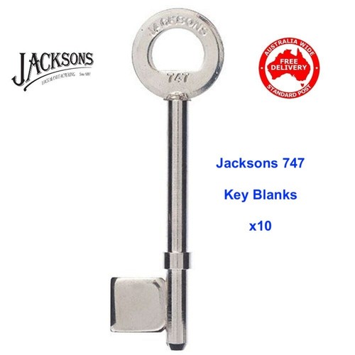 JACKSONS 5 Lever Key Blanks x 10 -747 Mortise-Free Postage | eBay Australia