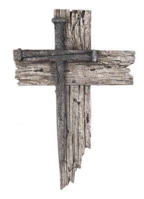 Nail Cross Wall Plaque - Perfect for Lent | eBay