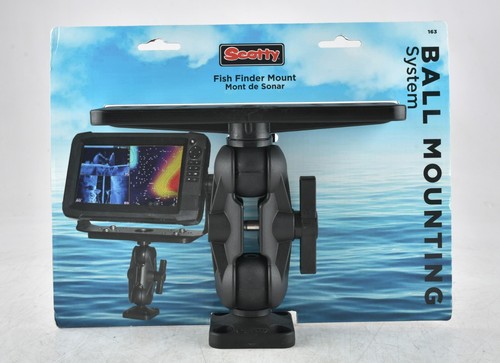 *Scotty 1-1/2" Ball Mount with Fish Finder & Universal Mounting Plate ...