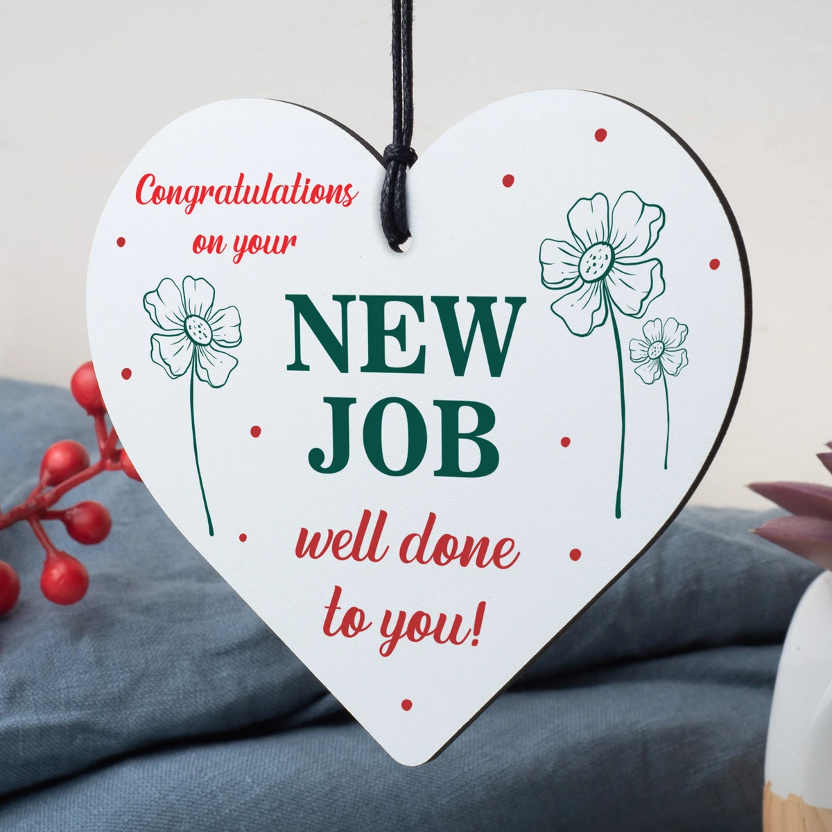 Congratulations New Job Love