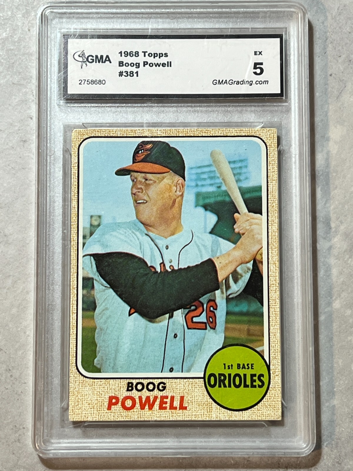 1968 Topps - Boog Powell #381 for sale online | eBay