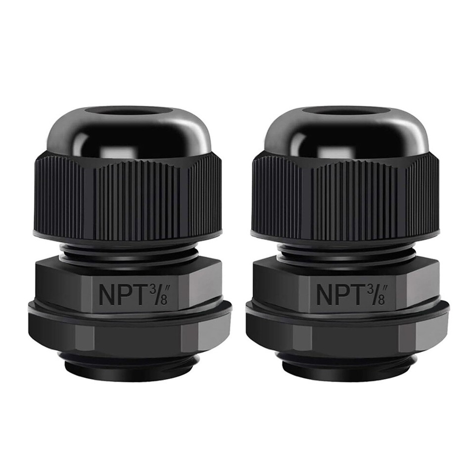 Plastic ABS Electrical Enclosure Box IP65 Project Case DIY w/ 4 NPT ...