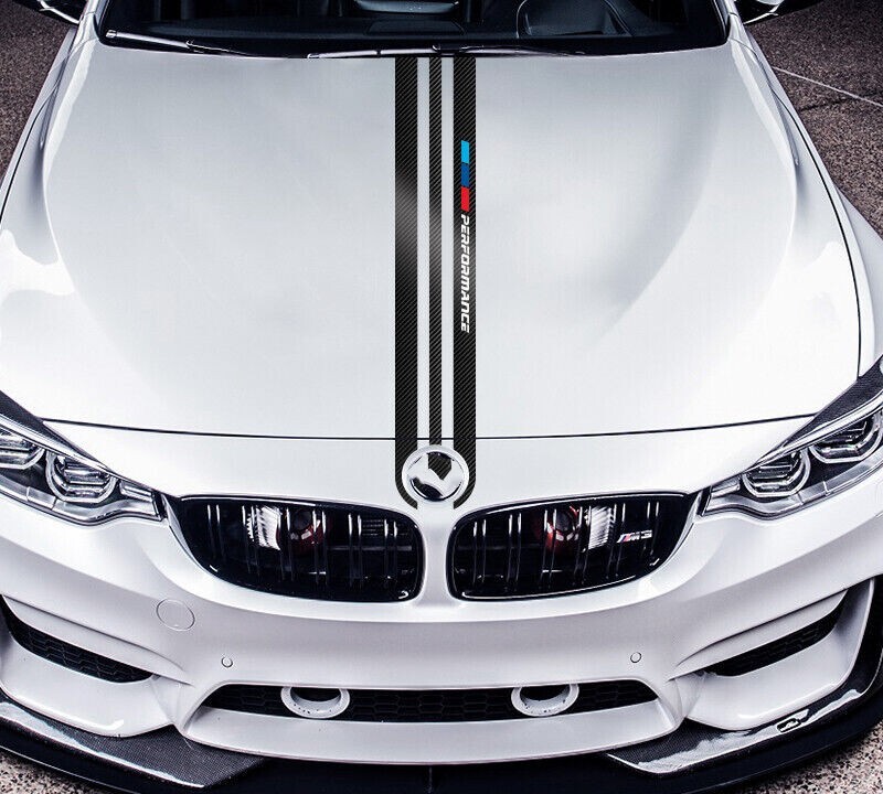 5D Bumper Hood Rear Trunk Sticker Decal For BMW 1 3 4 5 6 X3 X5 X6 M3 ...
