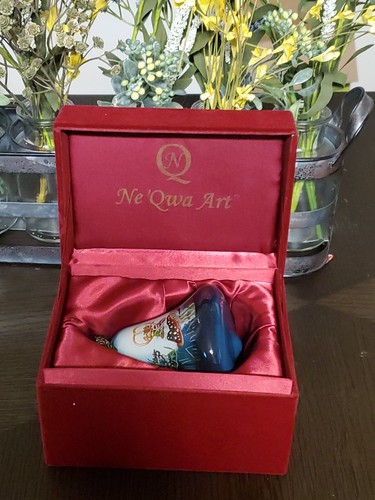 Ne'Qwa Art Ornament The Best is Yet to Be Reverse Painted by Betty ...