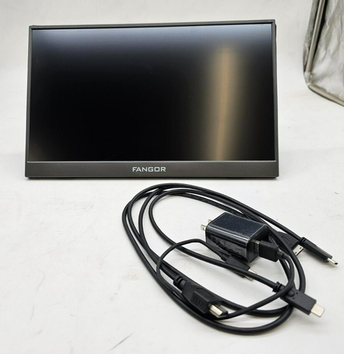 FANGOR Portable Monitor 15.6" FHD 1080P Ultra-Slim HDR IPS, Model:BX156 ...