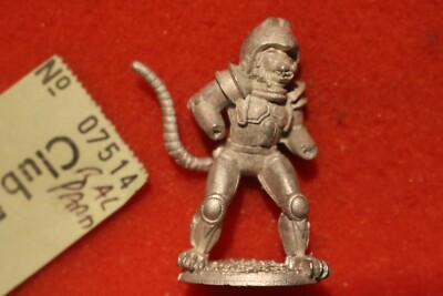 Ral Partha 1990s Metal Miniature Space Cat Astronaut Cats Marine ...