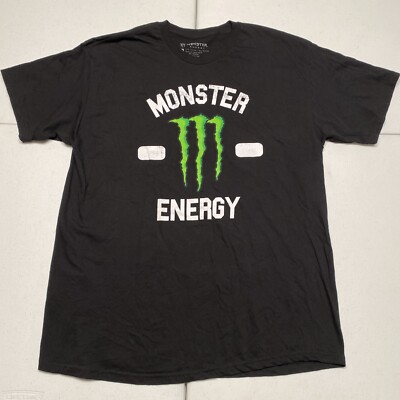 Monster Energy Tee Size XL Black Short Sleeve T-Shirt | eBay