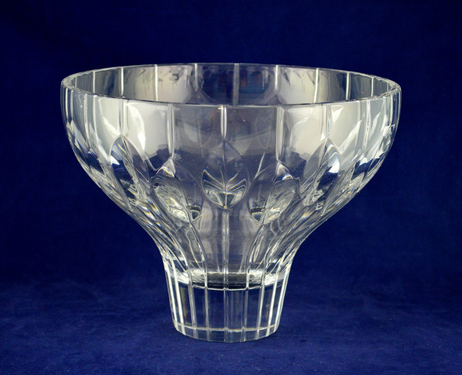 Stuart Crystal "PRISM" by John Luxton Large Fruit Bowl 10" - Stunning ...