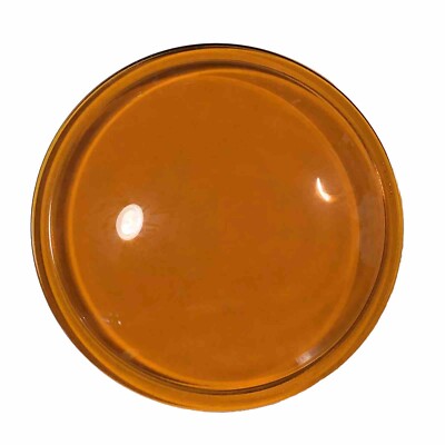 8-3/8” Yellow SEMAPHORE Signal Lens Glass Convex Roundel Railroad | eBay