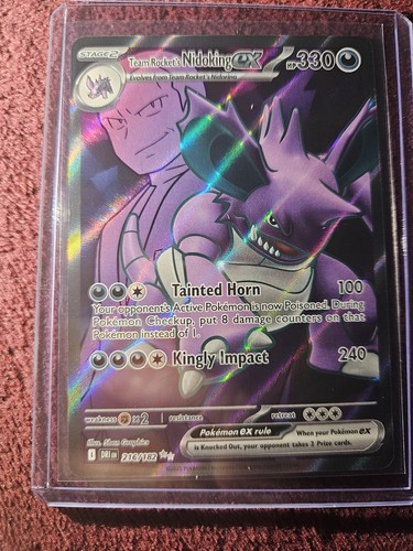 Team Rocket's Nidoking ex - 216/182 Destined Rivals Ultra Rare | eBay