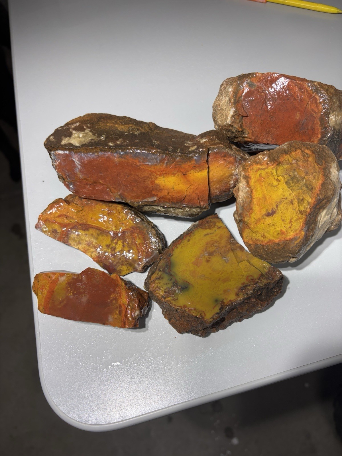 San Rafael Swell Jasper, Utah High End Gem Quality Rock~stone Knapping ...