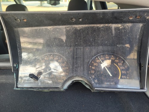 78-82 Corvette 140mph Instrument Cluster W/Tach For Parts or ...