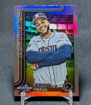 Jeremy Pena All-Star Game Foil 2025 Topps Update Series Card #ASG-31 ...