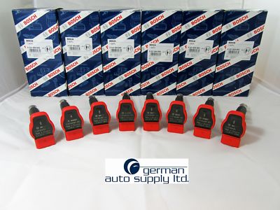 Audi - Volkswagen, Porsche 8 Piece Ignition Coil Set - BOSCH ...