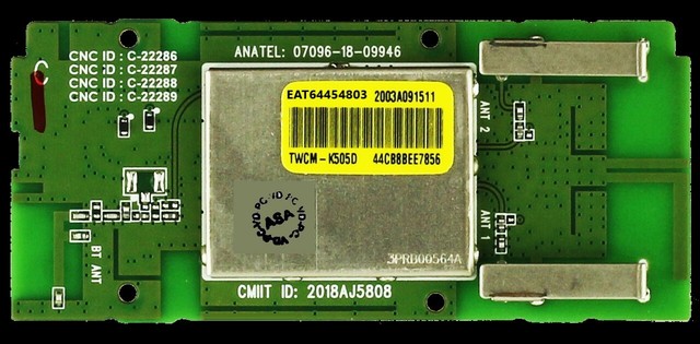 LG WiFi Module EAT64454803 for sale online | eBay