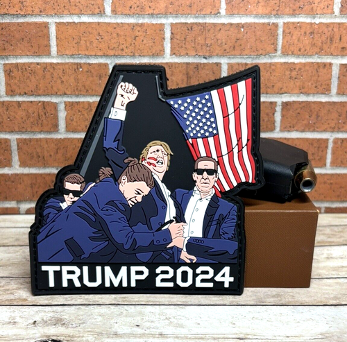 PVC Tactical Morale Patch, Maga Trump Patch, Trump 2024 Patch | eBay