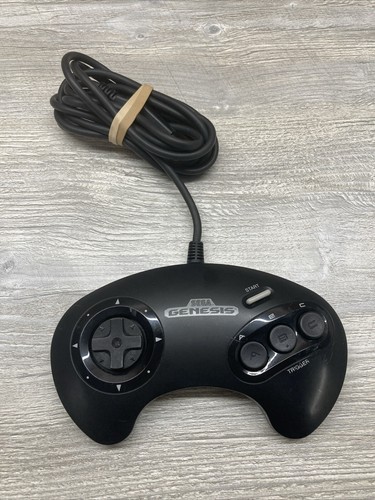 OEM Official Sega Genesis 3 Button Controller Model 1650 - Cleaned ...