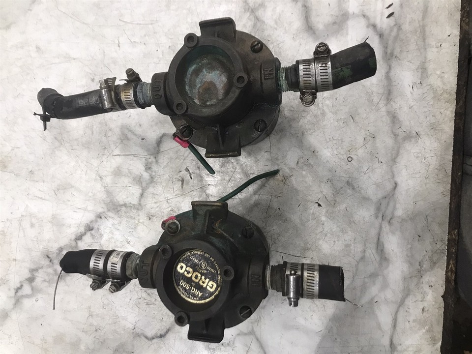 90 Sea Ray 310 Boat Groco ARG-500 water filter strainer separator bowl ...