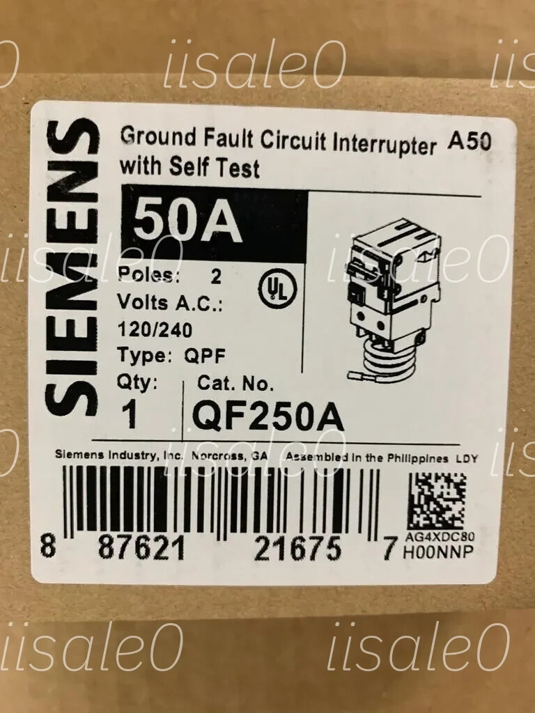 Siemens QF250A Circuit Interrupter for sale online | eBay