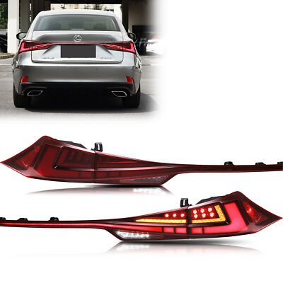 LED Sequential Tail Lights For Lexus IS300 IS350 IS200t ISF 2013-2020 ...