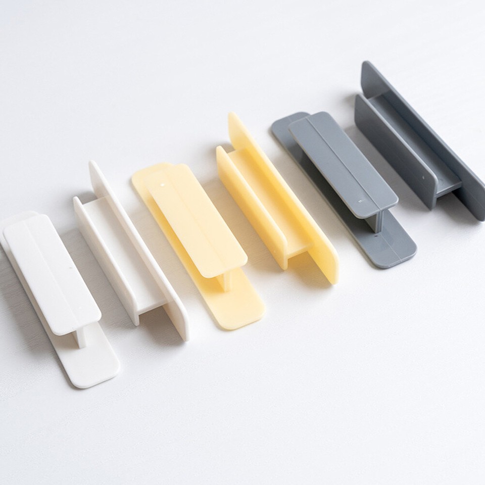 4 Pack Self-Adhesive Door Handles for Closet Doors - Strong and Sturdy ...