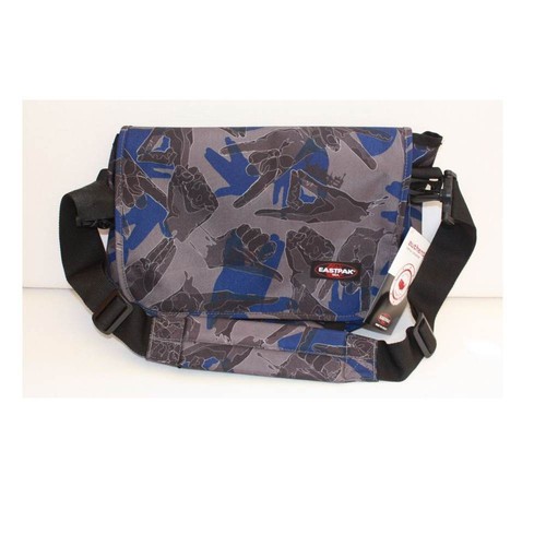 EASTPAK Schultertasche Junior JR Hands 854 grau blau Messenger | eBay