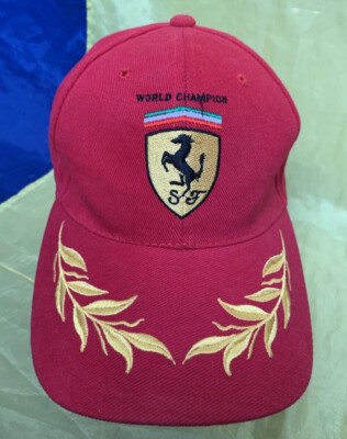 FERRARI FORMULA 1 RACING TEAM WORLD CHAMPION GRAND PRIX RARE BASEBALL ...