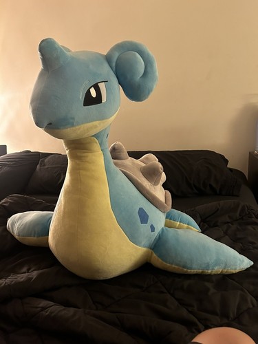 Pokemon Center Online Lapras Super Big Size Plush Toy Exclusive Extra ...