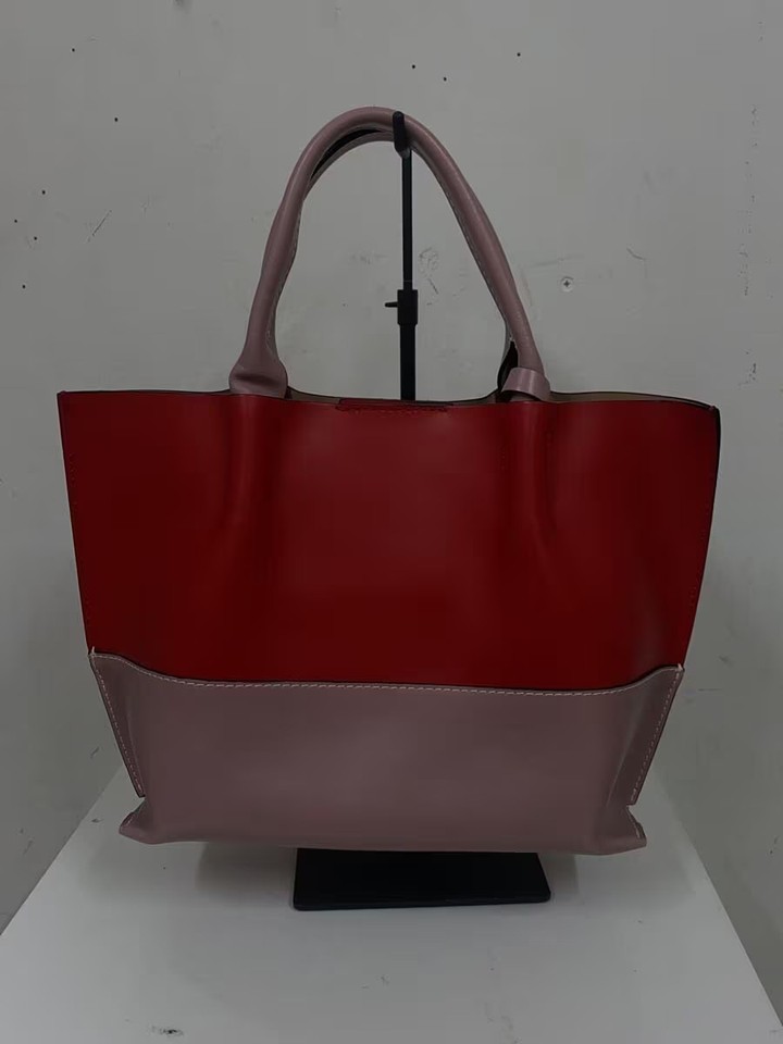 GIANNI CHIARINI 20 handbag in leather, solid red | eBay
