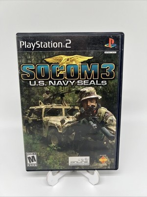 SOCOM 3: U.S. Navy SEALs PS2 Tested Working Fast Ship 711719747420| eBay