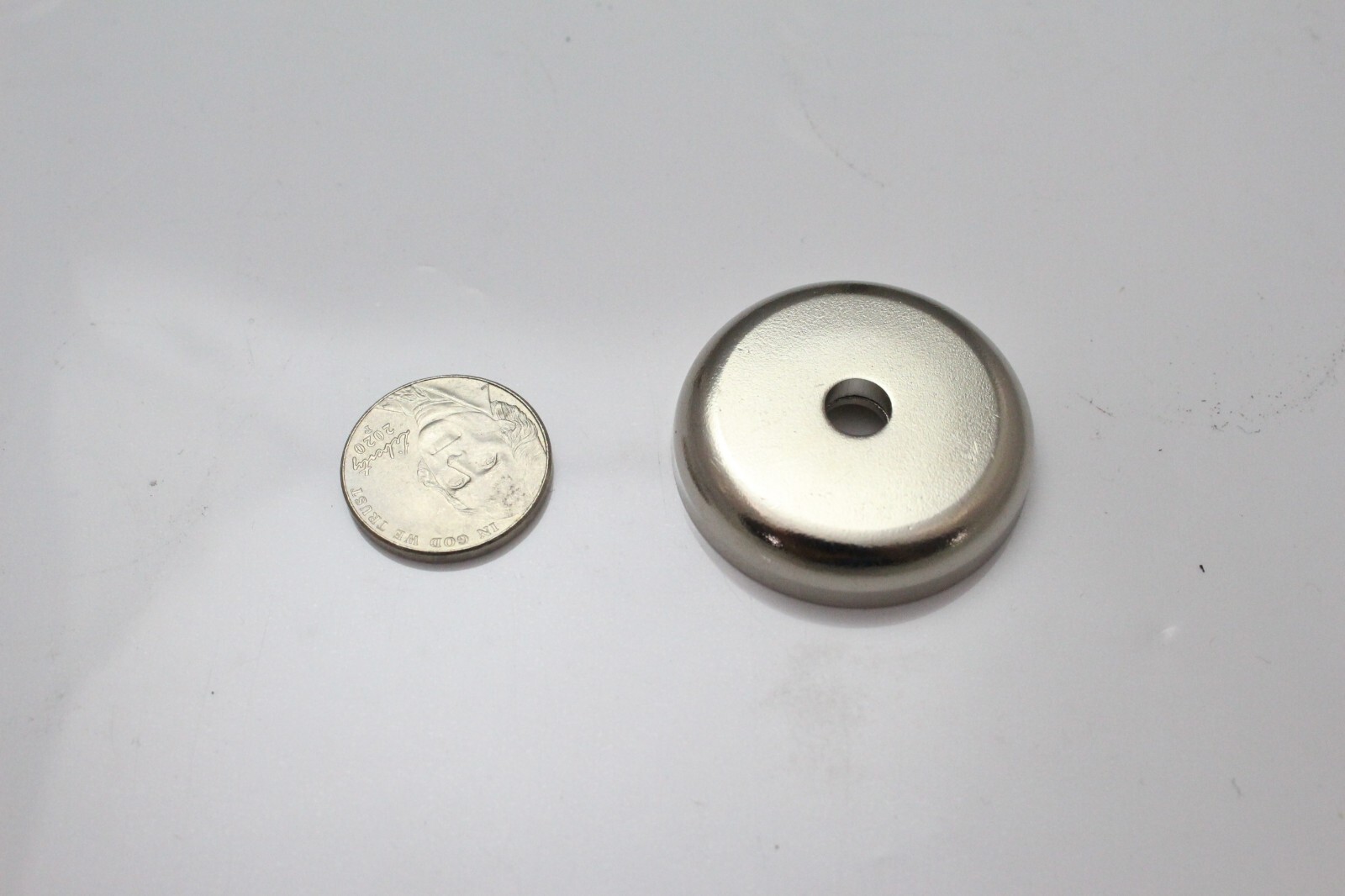 Ceramic Magnet Cup Assembly - Magnetic Cup 100 Lb Pull Force - 1.25 ...