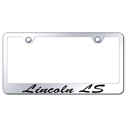 Lincoln LS Laser Etched Script Stainless Steel License Plate Frame ...